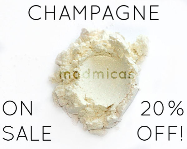 20% Off Champagne Mica! It's the Color Of The Week